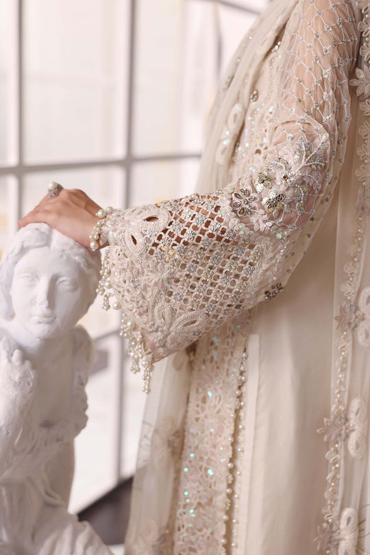 BD-3007 3 Piece Unstitched Embroidered Chiffon Suit I Unstitched Embri ...
